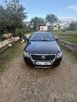Brown Volkswagen Passat B6 2006 in Rezekne, with an engine capacity of 1.90 L and mileage of 341 thousand km for 1100 €, photo  on AUTOMOTO.COM.LV