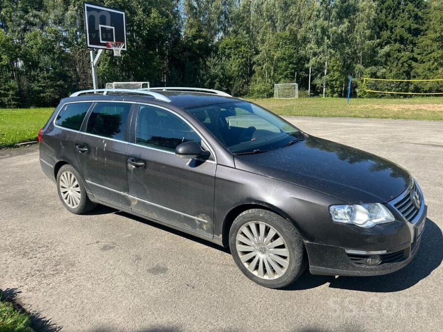 Brown Volkswagen Passat B6 2006 in Rezekne, with an engine capacity of 2.00 L and mileage of 433 thousand km for 1200 €, photo 3 on AUTOMOTO.COM.LV