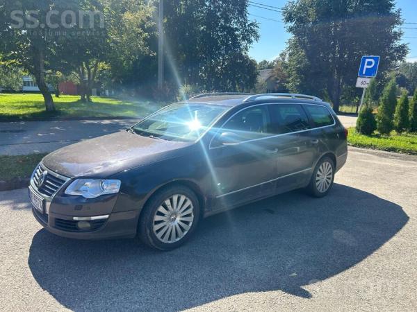 Brown Volkswagen Passat B6 2006 in Rezekne, with an engine capacity of 2.00 L and mileage of 433 thousand km for 1200 €, photo 4 on AUTOMOTO.COM.LV