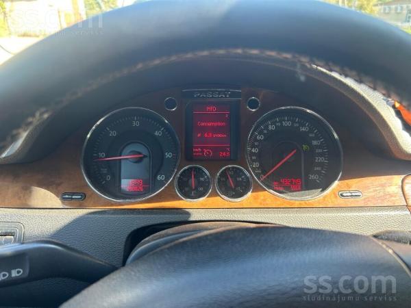 Brown Volkswagen Passat B6 2006 in Rezekne, with an engine capacity of 2.00 L and mileage of 433 thousand km for 1200 €, photo 7 on AUTOMOTO.COM.LV