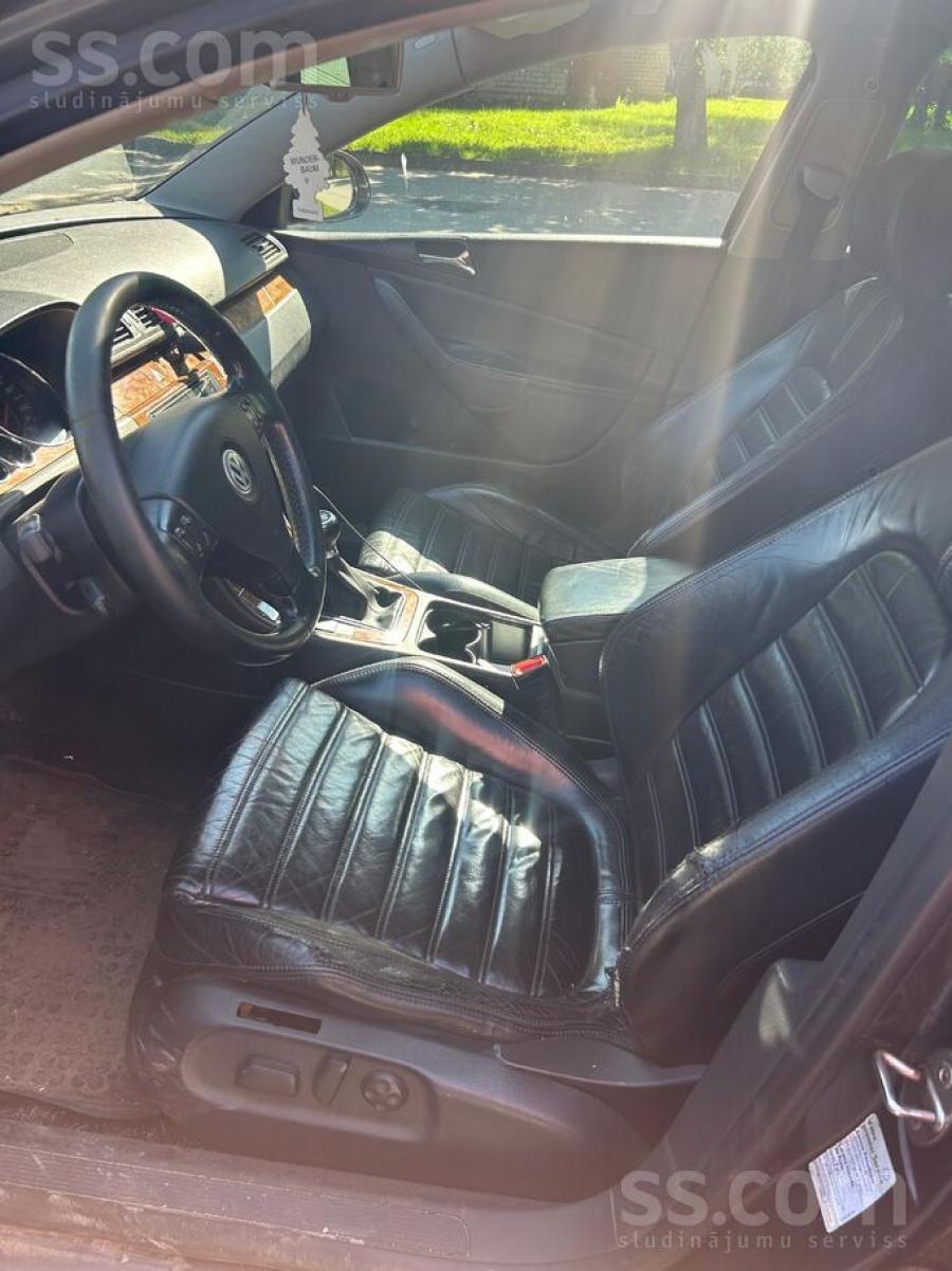 Brown Volkswagen Passat B6 2006 in Rezekne, with an engine capacity of 2.00 L and mileage of 433 thousand km for 1200 €, photo 10 on AUTOMOTO.COM.LV