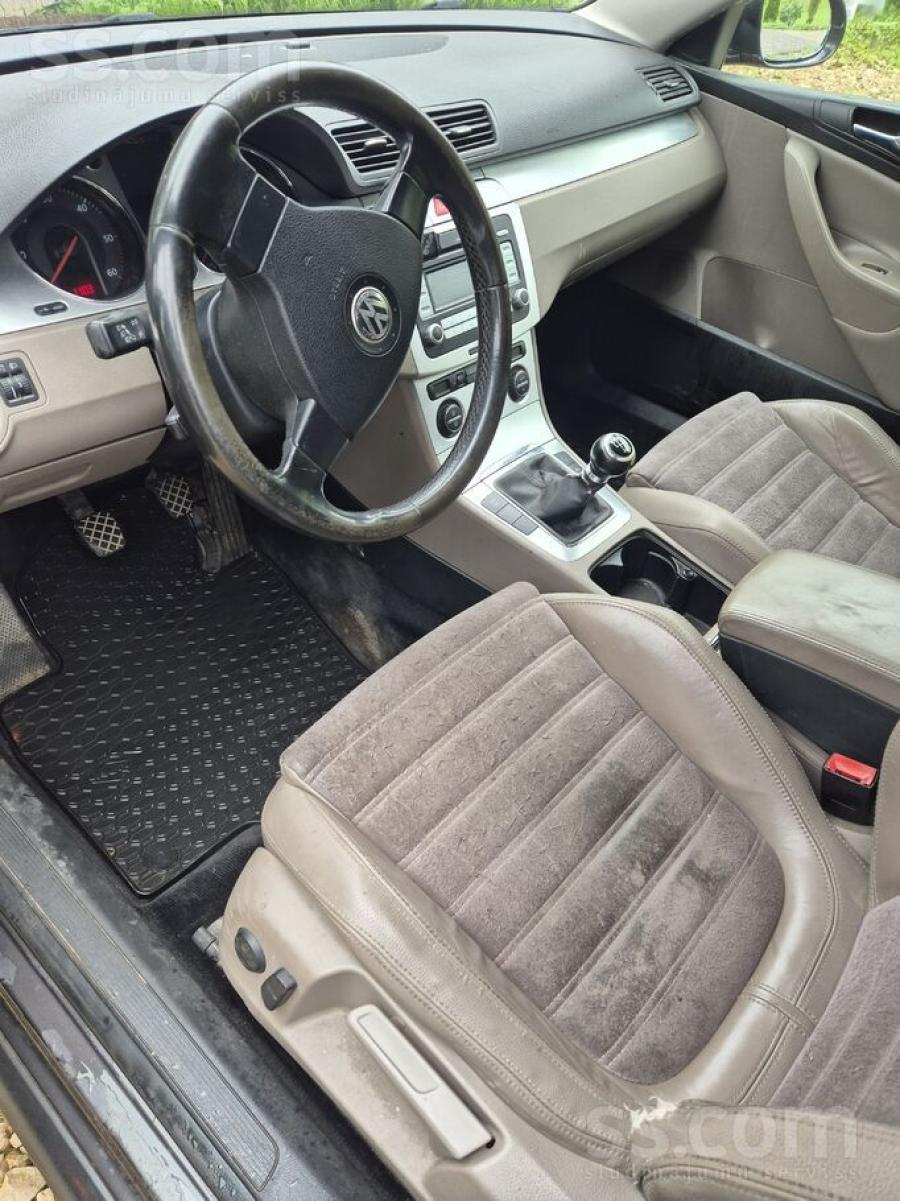 Brūns Volkswagen Passat B6 2007 Ogre, ar dzinēja tilpumu 2.00 L un nobraukumu 306 tūkst. km par 1200 €, foto 5 vietnē AUTOMOTO.COM.LV