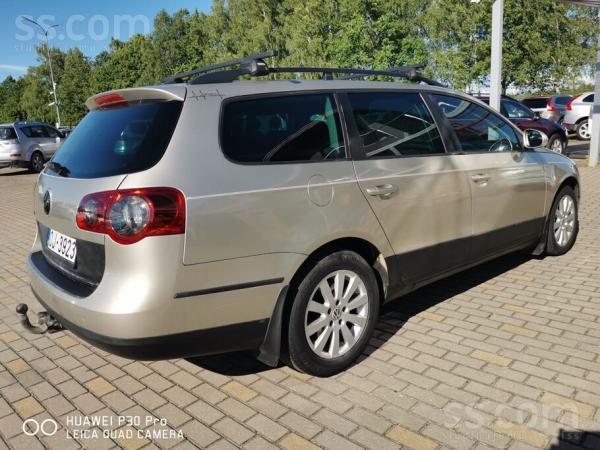 Brūns Volkswagen Passat B6 2007 Talsi, ar dzinēja tilpumu 1.90 L un nobraukumu 290 tūkst. km par 2450 €, foto 3 vietnē AUTOMOTO.COM.LV