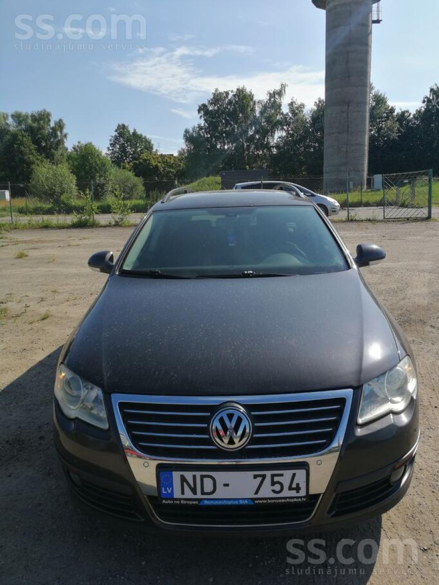 Brūns Volkswagen Passat B6 2007 Bauska, ar dzinēja tilpumu 2.00 L un nobraukumu 312 tūkst. km par 2500 €, foto 1 vietnē AUTOMOTO.COM.LV