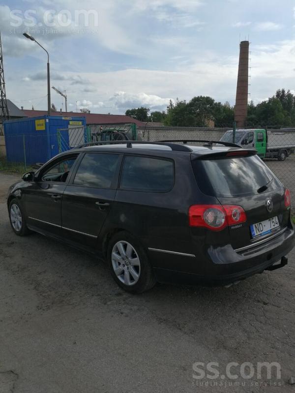 Brown Volkswagen Passat B6 2007 in Bauska, with an engine capacity of 2.00 L and mileage of 312 thousand km for 2500 €, photo 6 on AUTOMOTO.COM.LV