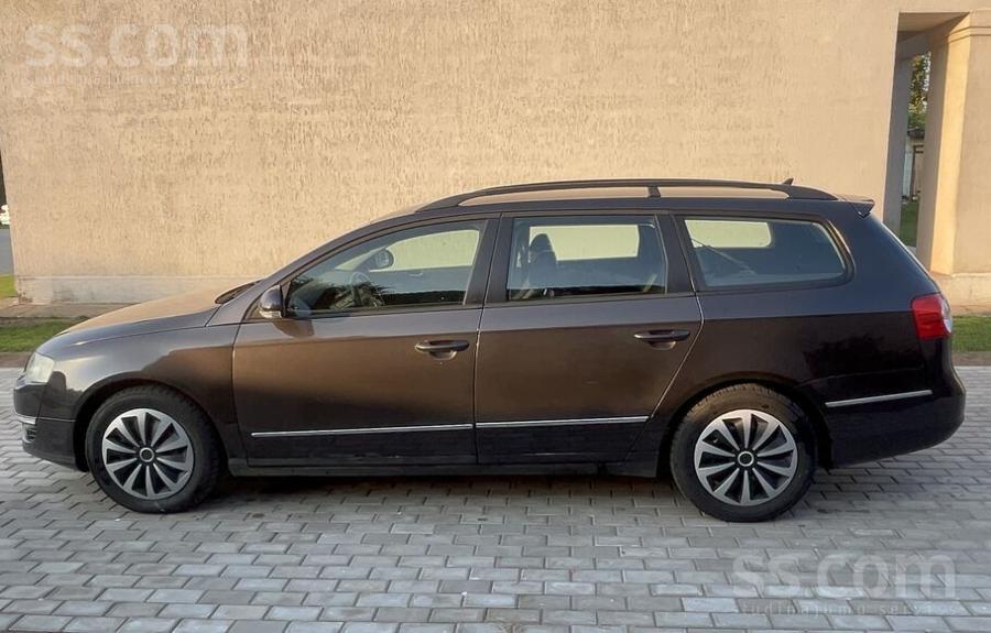 Brūns Volkswagen Passat B6 2007 Daugavpils, ar dzinēja tilpumu 1.90 L un nobraukumu 390 tūkst. km par 890 €, foto 3 vietnē AUTOMOTO.COM.LV