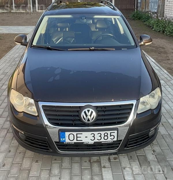Brūns Volkswagen Passat B6 2007 Daugavpils, ar dzinēja tilpumu 1.90 L un nobraukumu 390 tūkst. km par 890 €, foto 1 vietnē AUTOMOTO.COM.LV