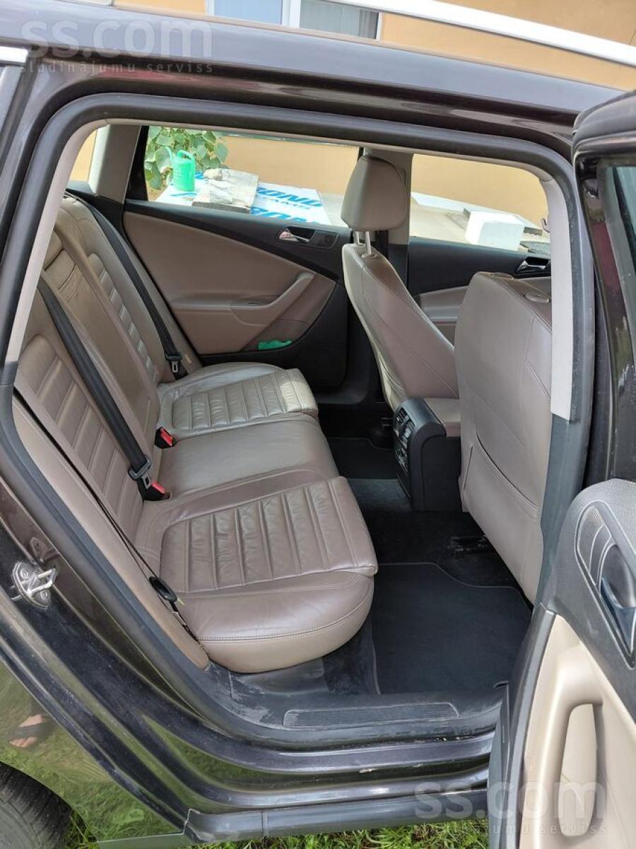 Brūns Volkswagen Passat B6 2007 Rīga, ar dzinēja tilpumu 2.00 L un nobraukumu 307 tūkst. km par 2000 €, foto 9 vietnē AUTOMOTO.COM.LV