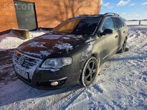 Brown Volkswagen Passat B6 2008 in Dobele, with an engine capacity of 2.00 L and mileage of 371 thousand km for 1500 €, photo  on AUTOMOTO.COM.LV