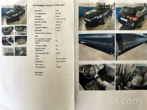 Brūns Volkswagen Passat B6 2008 Rīga, ar dzinēja tilpumu 1.90 L un nobraukumu 320 tūkst. km par 3500 €, foto 27 vietnē AUTOMOTO.COM.LV