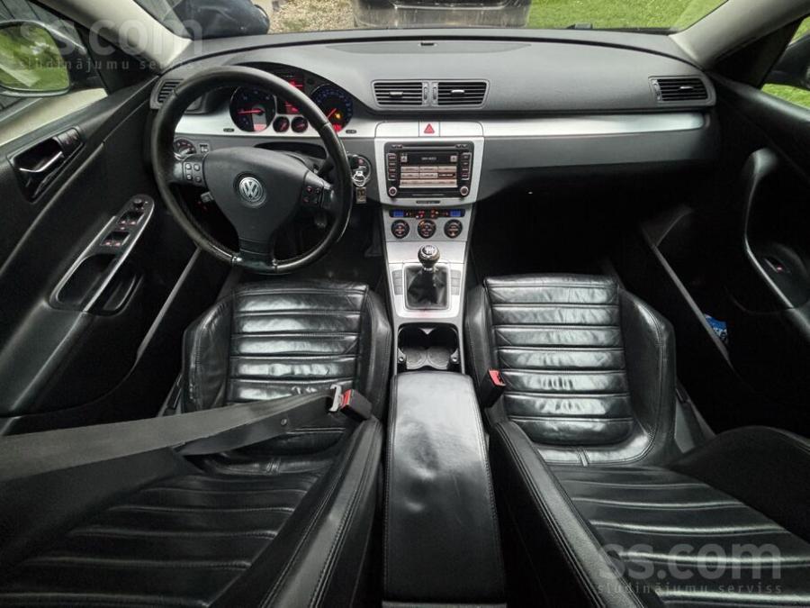 Brown Volkswagen Passat B6 2008 in Riga, with an engine capacity of 2.00 L and mileage of 366 thousand km for 1400 €, photo 9 on AUTOMOTO.COM.LV