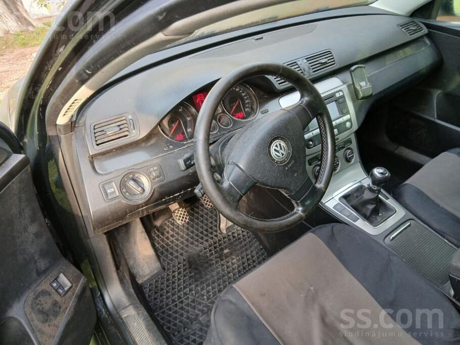 Зеленый Фольксваген Пассат Б6 2006 в Тукумс, объемом двигателя 2.00 л и пробегом 0 тыс. км за 550 €, фото 8 на AUTOMOTO.COM.LV
