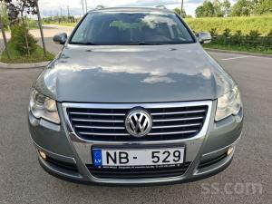 Green Volkswagen Passat B6 2007 in Daugavpils, with an engine capacity of 2.00 L and mileage of 316 thousand km for 550 €, photo 6 on AUTOMOTO.COM.LV