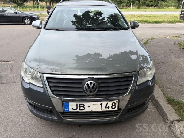 Zaļš Volkswagen Passat B6 2009 Rīga, ar dzinēja tilpumu 2.00 L un nobraukumu 400 tūkst. km par 500 €, foto 3 vietnē AUTOMOTO.COM.LV