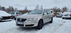 Grey Volkswagen Passat B6 2006 in Valmiera, with an engine capacity of 2.00 L and mileage of 307 thousand km for 2150 €, photo 8 on AUTOMOTO.COM.LV