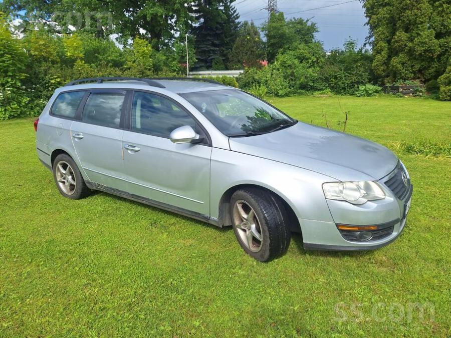 Pelēks Volkswagen Passat B6 2007 Rīga, ar dzinēja tilpumu 1.90 L un nobraukumu 345 tūkst. km par 1500 €, foto 3 vietnē AUTOMOTO.COM.LV