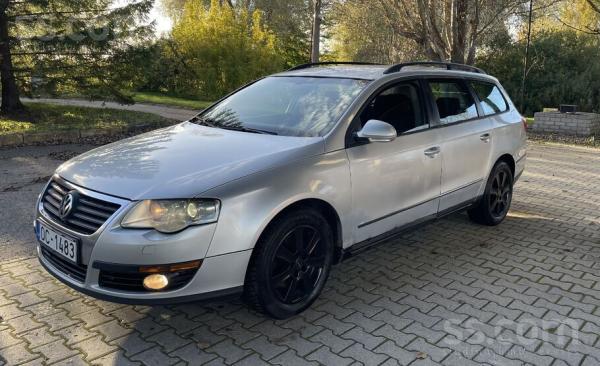Pelēks Volkswagen Passat B6 2007 Ventspils, ar dzinēja tilpumu 2.00 L un nobraukumu 440 tūkst. km par 1300 €, foto 3 vietnē AUTOMOTO.COM.LV