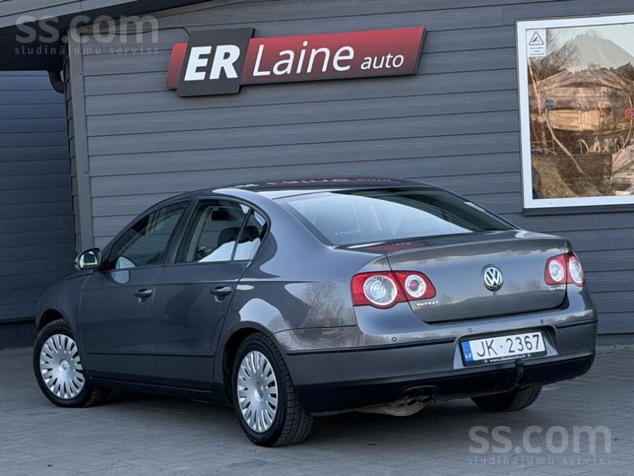 Grey Volkswagen Passat B6 2005 in Tukums, with an engine capacity of 2.00 L and mileage of 224 thousand km for 1500 €, photo 4 on AUTOMOTO.COM.LV