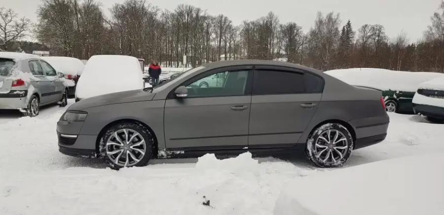 Pelēks Volkswagen Passat B6 2005 Valmiera, ar dzinēja tilpumu 1.90 L un nobraukumu 390 tūkst. km par 2200 €, foto 7 vietnē AUTOMOTO.COM.LV