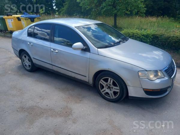 Pelēks Volkswagen Passat B6 2005 Dobele, ar dzinēja tilpumu 2.00 L un nobraukumu 382 tūkst. km par 1400 €, foto 2 vietnē AUTOMOTO.COM.LV