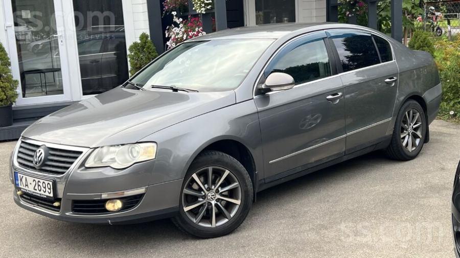Pelēks Volkswagen Passat B6 2005 Rīga, ar dzinēja tilpumu 2.00 L un nobraukumu 0 tūkst. km par 1199 €, foto 5 vietnē AUTOMOTO.COM.LV
