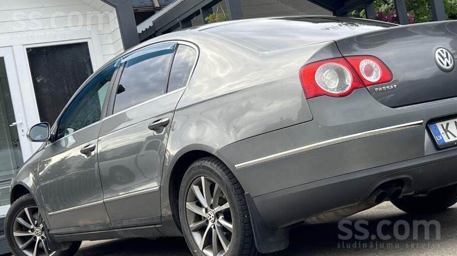 Pelēks Volkswagen Passat B6 2005 Rīga, ar dzinēja tilpumu 2.00 L un nobraukumu 0 tūkst. km par 1199 €, foto 8 vietnē AUTOMOTO.COM.LV