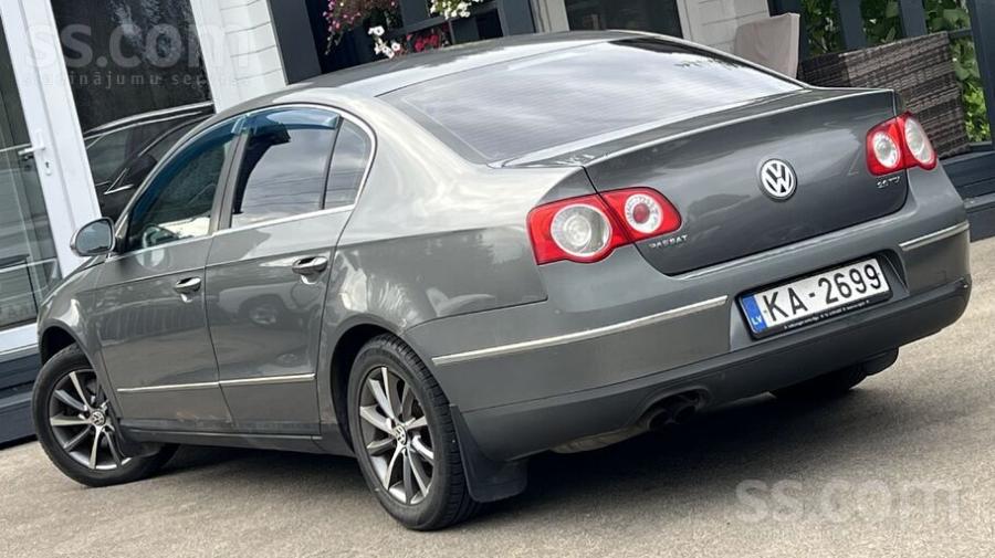 Pelēks Volkswagen Passat B6 2005 Rīga, ar dzinēja tilpumu 2.00 L un nobraukumu 0 tūkst. km par 1199 €, foto 10 vietnē AUTOMOTO.COM.LV
