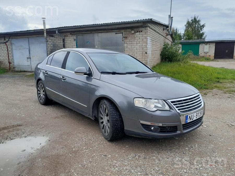 Pelēks Volkswagen Passat B6 2005 Saldus, ar dzinēja tilpumu 2.00 L un nobraukumu 336 tūkst. km par 1550 €, foto 4 vietnē AUTOMOTO.COM.LV