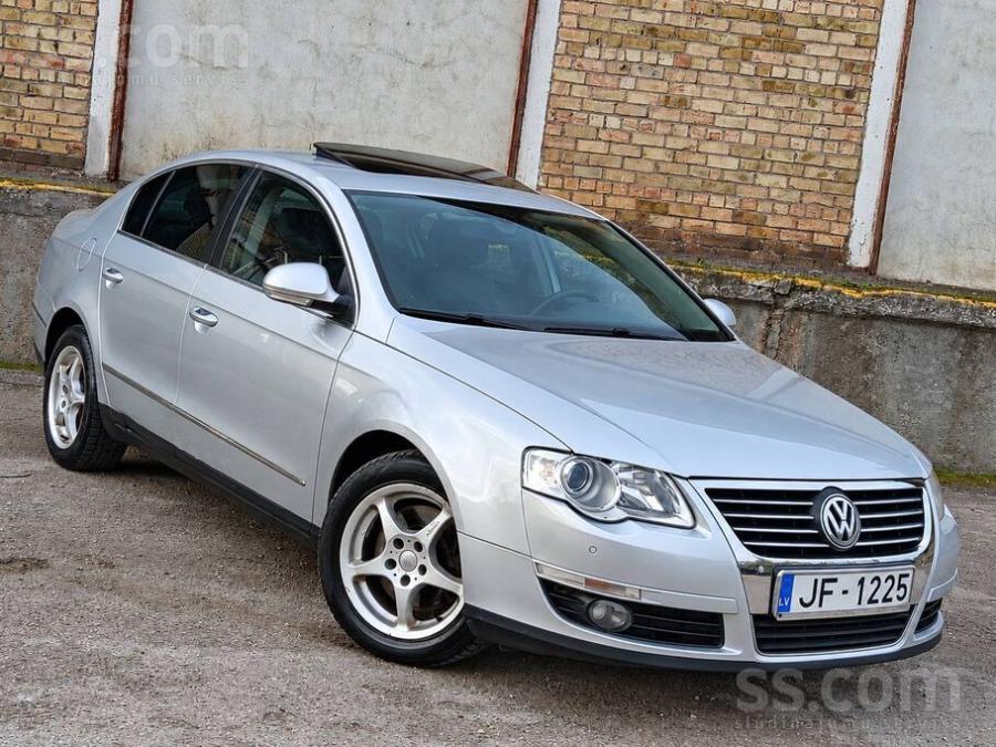 Grey Volkswagen Passat B6 2005 in Tukums, with an engine capacity of 2.00 L and mileage of 340 thousand km for 2500 €, photo 1 on AUTOMOTO.COM.LV