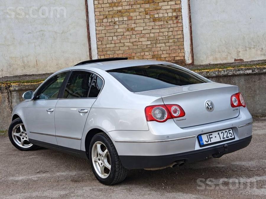 Grey Volkswagen Passat B6 2005 in Tukums, with an engine capacity of 2.00 L and mileage of 340 thousand km for 2500 €, photo 6 on AUTOMOTO.COM.LV