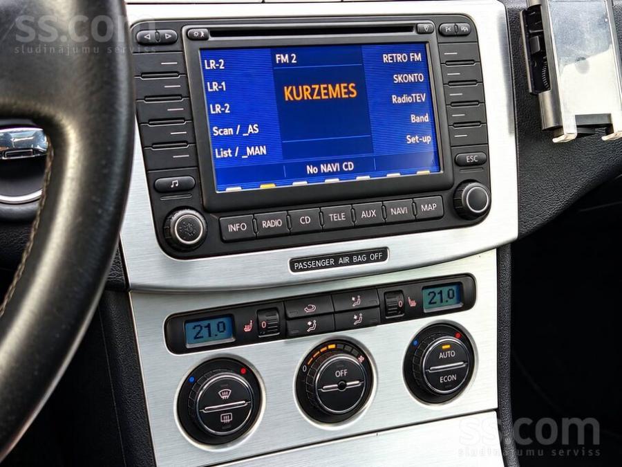 Grey Volkswagen Passat B6 2005 in Tukums, with an engine capacity of 2.00 L and mileage of 340 thousand km for 2500 €, photo 7 on AUTOMOTO.COM.LV