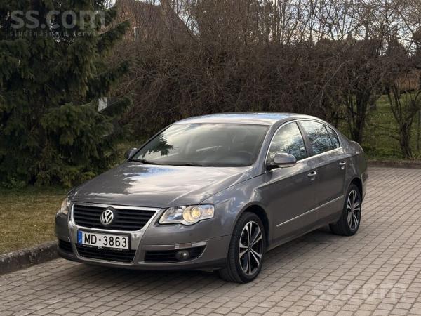 Grey Volkswagen Passat B6 2006 in Dobele, with an engine capacity of 2.00 L and mileage of 191 thousand km for 1885 €, photo 1 on AUTOMOTO.COM.LV