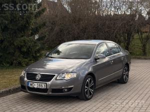 Grey Volkswagen Passat B6 2006 in Dobele, with an engine capacity of 2.00 L and mileage of 191 thousand km for 1885 €, photo  on AUTOMOTO.COM.LV