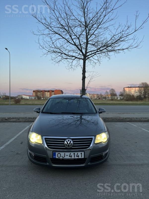 Pelēks Volkswagen Passat B6 2006 Rīga, ar dzinēja tilpumu 2.00 L un nobraukumu 190 tūkst. km par 1350 €, foto 1 vietnē AUTOMOTO.COM.LV