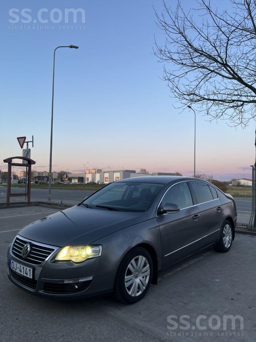 Pelēks Volkswagen Passat B6 2006 Rīga, ar dzinēja tilpumu 2.00 L un nobraukumu 190 tūkst. km par 1350 €, foto 3 vietnē AUTOMOTO.COM.LV