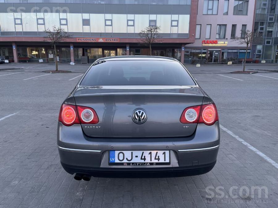 Pelēks Volkswagen Passat B6 2006 Rīga, ar dzinēja tilpumu 2.00 L un nobraukumu 190 tūkst. km par 1350 €, foto 5 vietnē AUTOMOTO.COM.LV