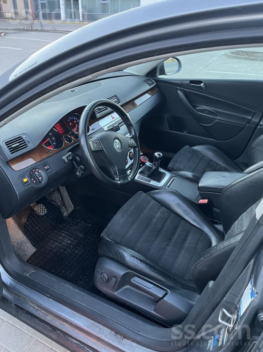 Pelēks Volkswagen Passat B6 2006 Rīga, ar dzinēja tilpumu 2.00 L un nobraukumu 190 tūkst. km par 1350 €, foto 7 vietnē AUTOMOTO.COM.LV