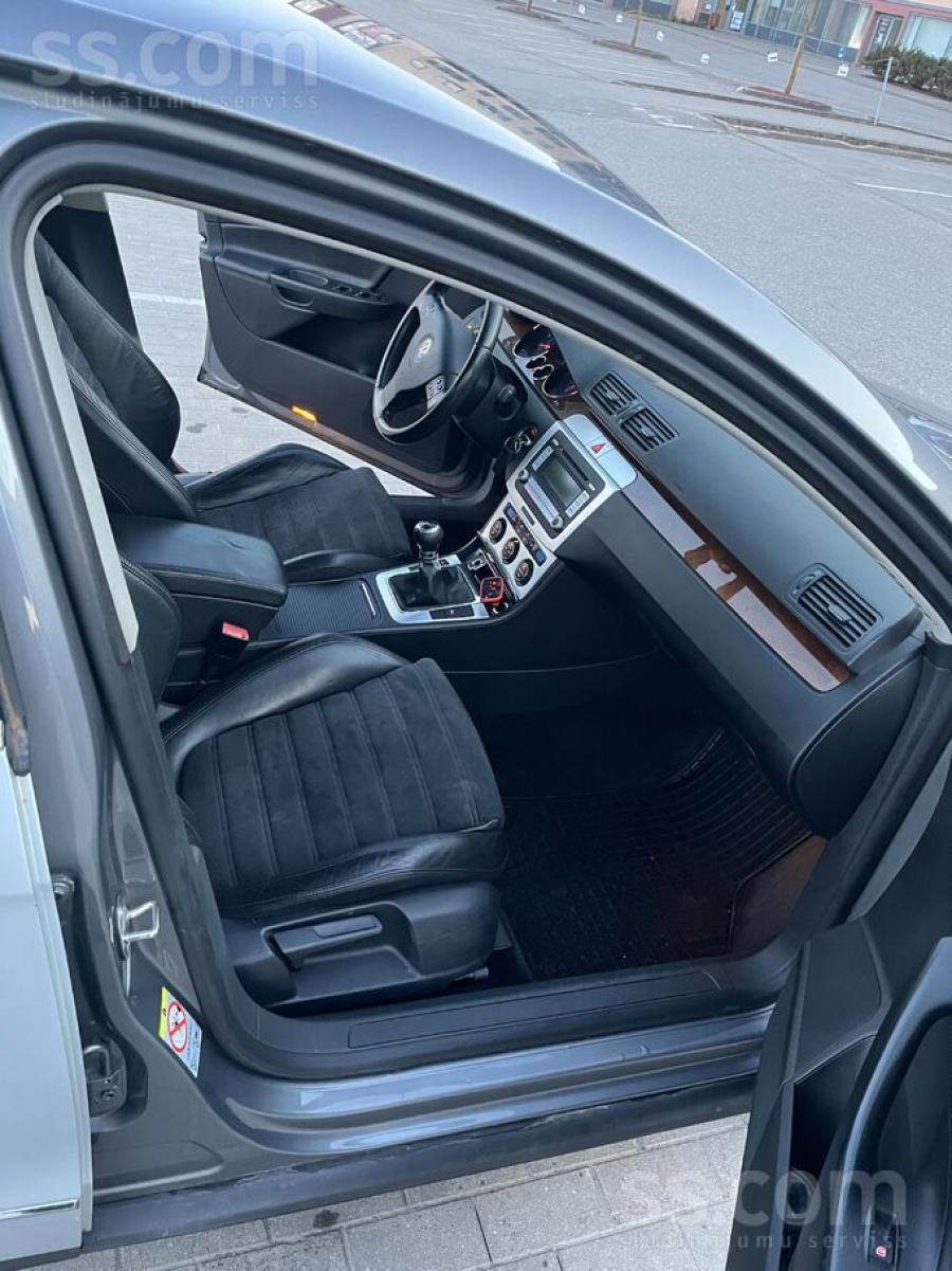 Pelēks Volkswagen Passat B6 2006 Rīga, ar dzinēja tilpumu 2.00 L un nobraukumu 190 tūkst. km par 1350 €, foto 11 vietnē AUTOMOTO.COM.LV