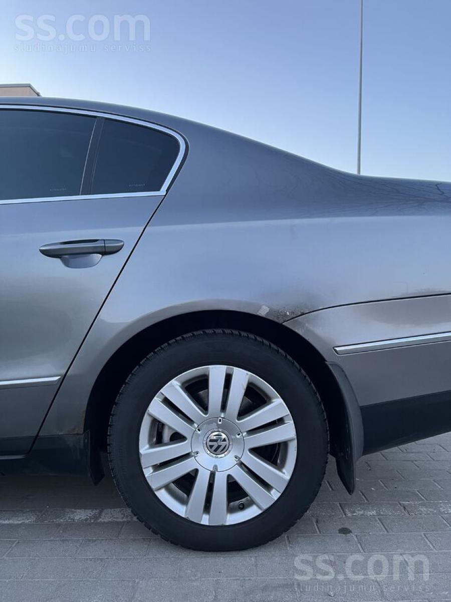 Pelēks Volkswagen Passat B6 2006 Rīga, ar dzinēja tilpumu 2.00 L un nobraukumu 190 tūkst. km par 1350 €, foto 15 vietnē AUTOMOTO.COM.LV