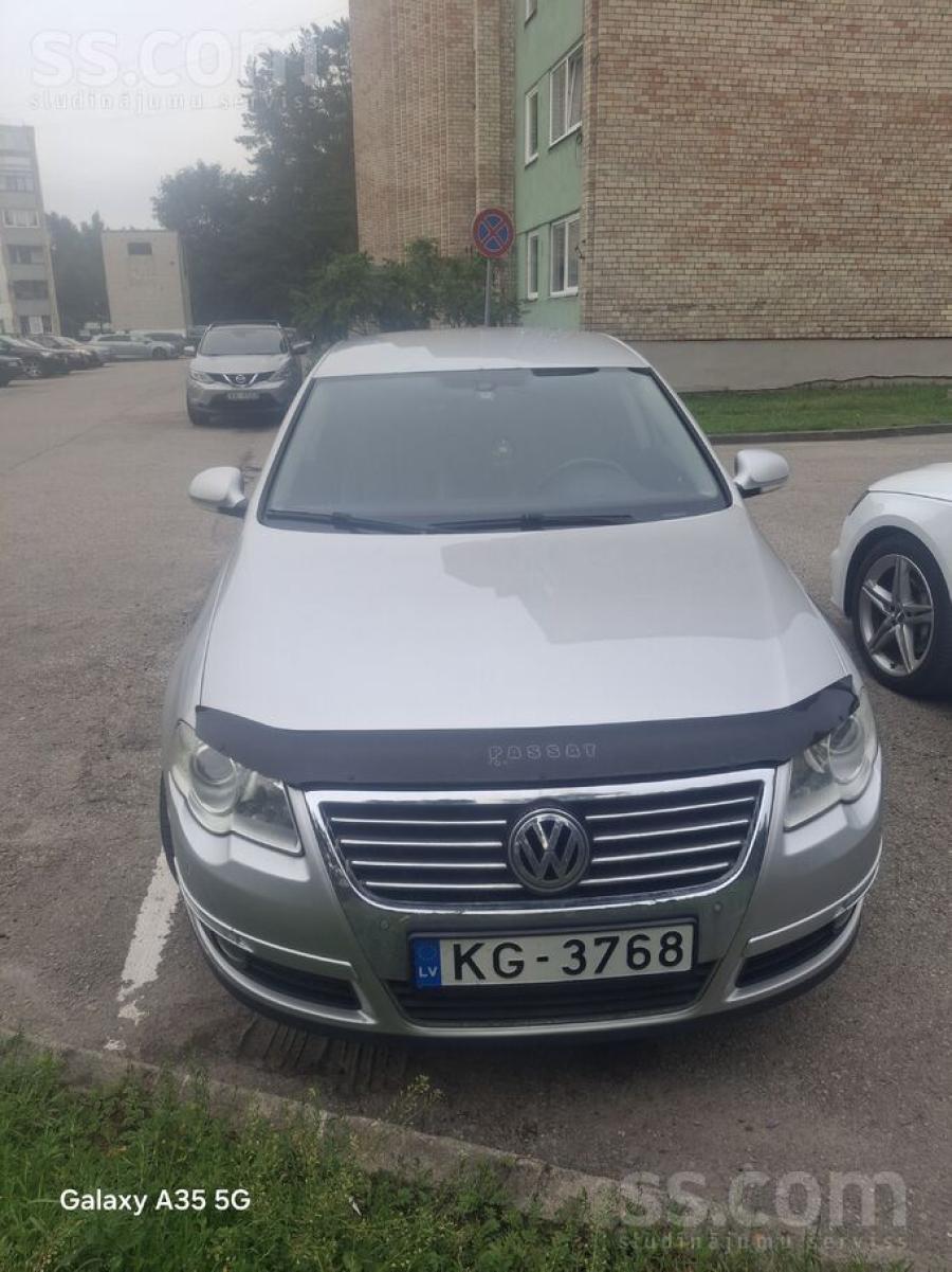 Grey Volkswagen Passat B6 2006 in Riga, with an engine capacity of 2.00 L and mileage of 386 thousand km for 700 €, photo 1 on AUTOMOTO.COM.LV