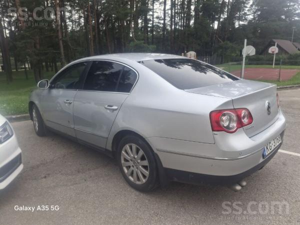 Grey Volkswagen Passat B6 2006 in Riga, with an engine capacity of 2.00 L and mileage of 386 thousand km for 700 €, photo 3 on AUTOMOTO.COM.LV