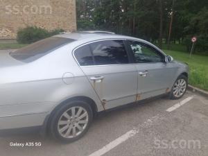 Grey Volkswagen Passat B6 2006 in Riga, with an engine capacity of 2.00 L and mileage of 386 thousand km for 700 €, photo 5 on AUTOMOTO.COM.LV