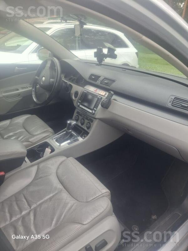 Grey Volkswagen Passat B6 2006 in Riga, with an engine capacity of 2.00 L and mileage of 386 thousand km for 700 €, photo 9 on AUTOMOTO.COM.LV