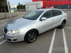 Grey Volkswagen Passat B6 2006 in Riga, with an engine capacity of 1.90 L and mileage of 424 thousand km for 2200 €, photo  on AUTOMOTO.COM.LV