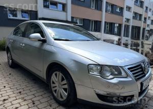 Grey Volkswagen Passat B6 2006 in Riga, with an engine capacity of 2.00 L and mileage of 236 thousand km for 900 €, photo 3 on AUTOMOTO.COM.LV