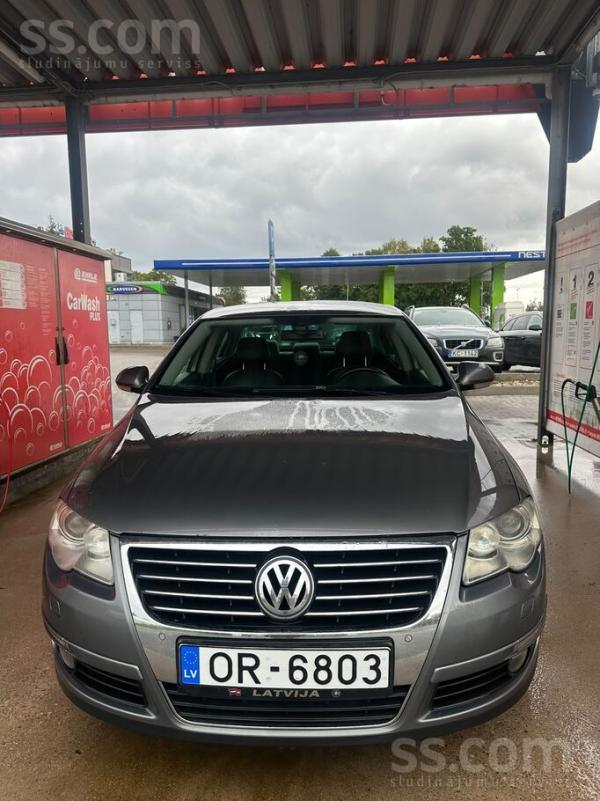 Pelēks Volkswagen Passat B6 2006 Jelgava, ar dzinēja tilpumu 2.00 L un nobraukumu 186 tūkst. km par 950 €, foto 3 vietnē AUTOMOTO.COM.LV