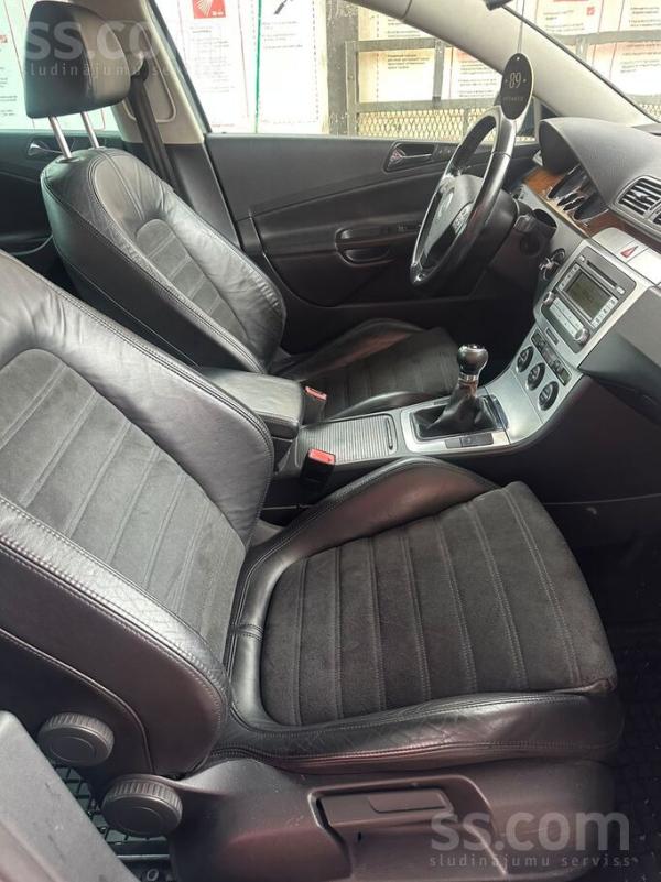 Pelēks Volkswagen Passat B6 2006 Jelgava, ar dzinēja tilpumu 2.00 L un nobraukumu 186 tūkst. km par 950 €, foto 10 vietnē AUTOMOTO.COM.LV