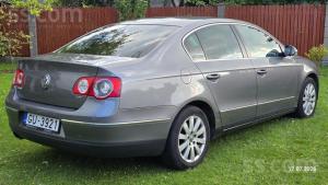 Grey Volkswagen Passat B6 2007 in Riga, with an engine capacity of 2.00 L and mileage of 206 thousand km for 850 €, photo 4 on AUTOMOTO.COM.LV