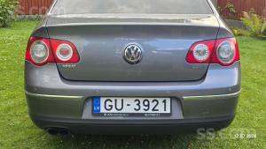 Grey Volkswagen Passat B6 2007 in Riga, with an engine capacity of 2.00 L and mileage of 206 thousand km for 850 €, photo 9 on AUTOMOTO.COM.LV