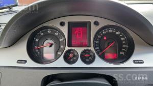 Grey Volkswagen Passat B6 2007 in Riga, with an engine capacity of 2.00 L and mileage of 206 thousand km for 850 €, photo 21 on AUTOMOTO.COM.LV